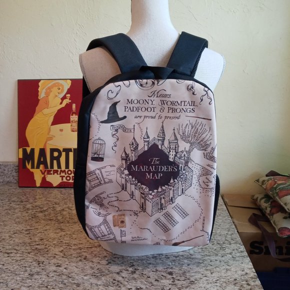 Accessories | Harry Potter Marauders Map Backpack Nwot | Poshmark